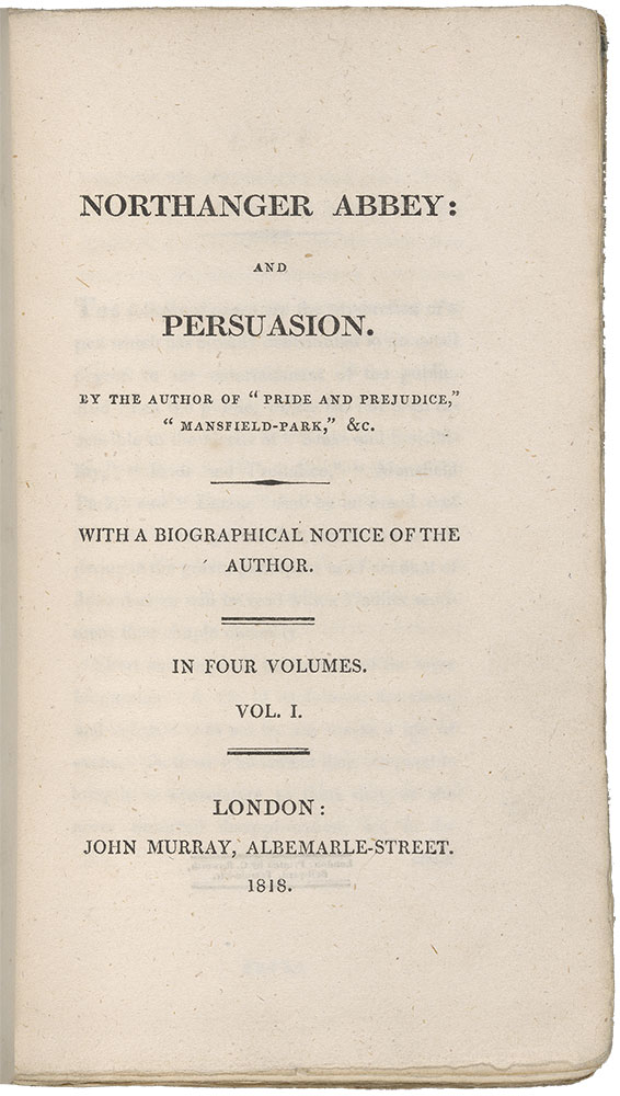 “Biographical Notice of the Author” | The Morgan Library & Museum